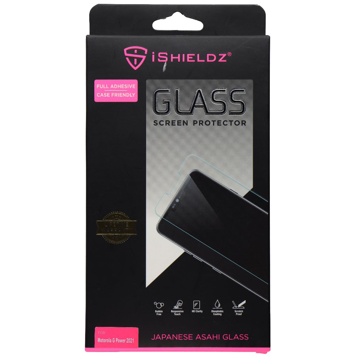 iShieldz Asahi Tempered Glass Screen for Motorola G Power (2021) - Cle – Simple Cell Bulk