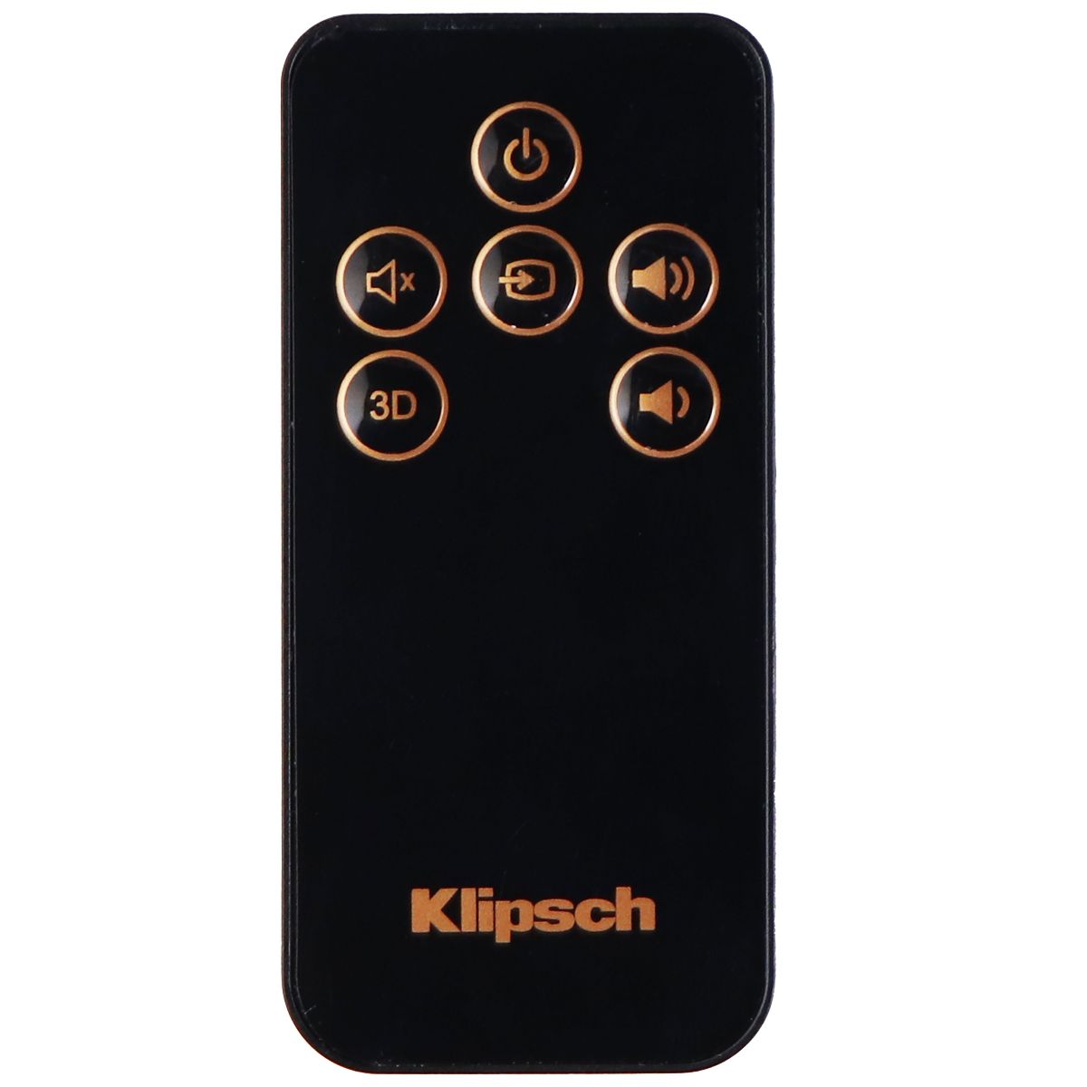 Klipsch OEM Replacement Remote Control for Audio System - Black – Simple Cell Bulk