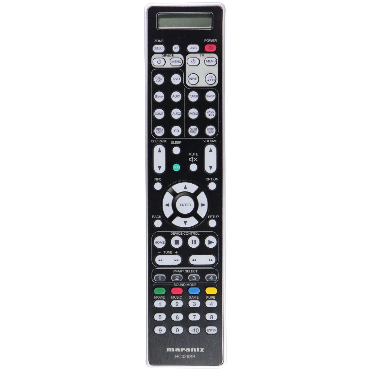 Marantz OEM Remote Control - Black/Silver (RC026SR) – Simple Cell Bulk