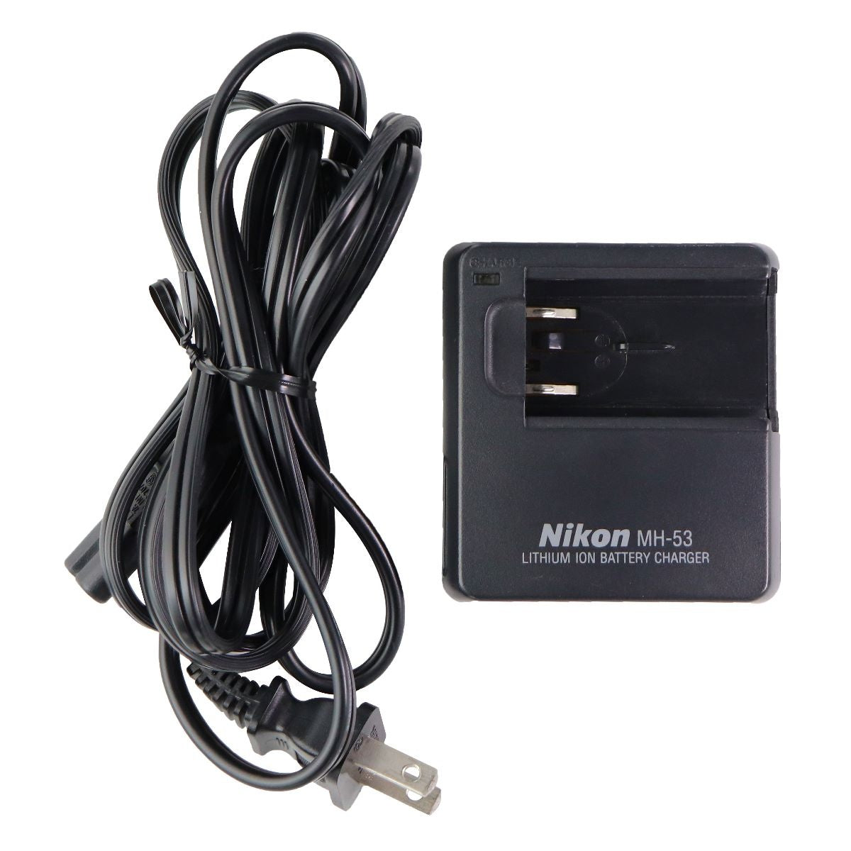 Nikon MH-53 Lithium Ion Battery Charger with Power Cable - Black – Simple Cell Bulk
