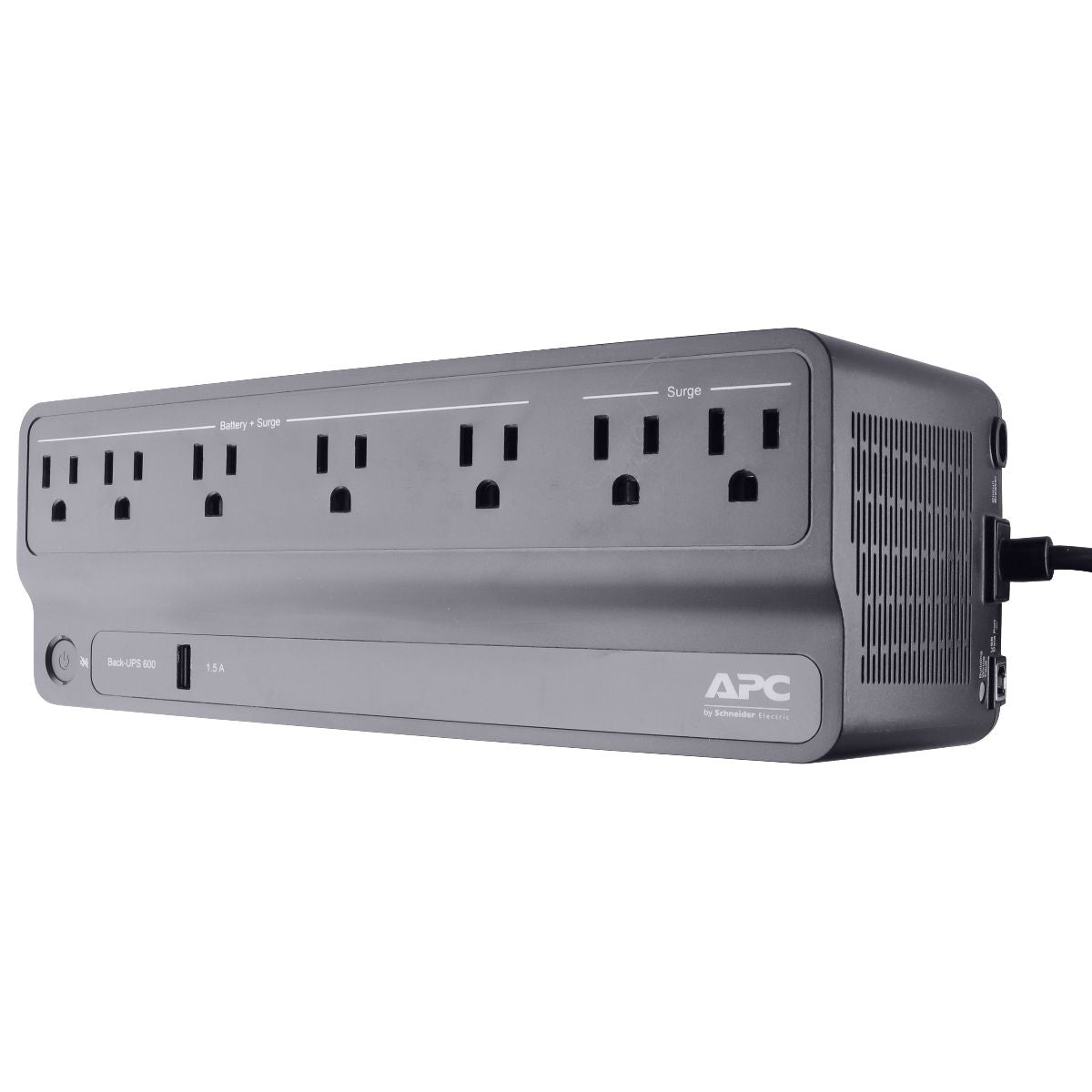 APC Back-UPS BE600M1 Battery Backup, 7 Outlet, 600VA/330W – Simple Cell ...