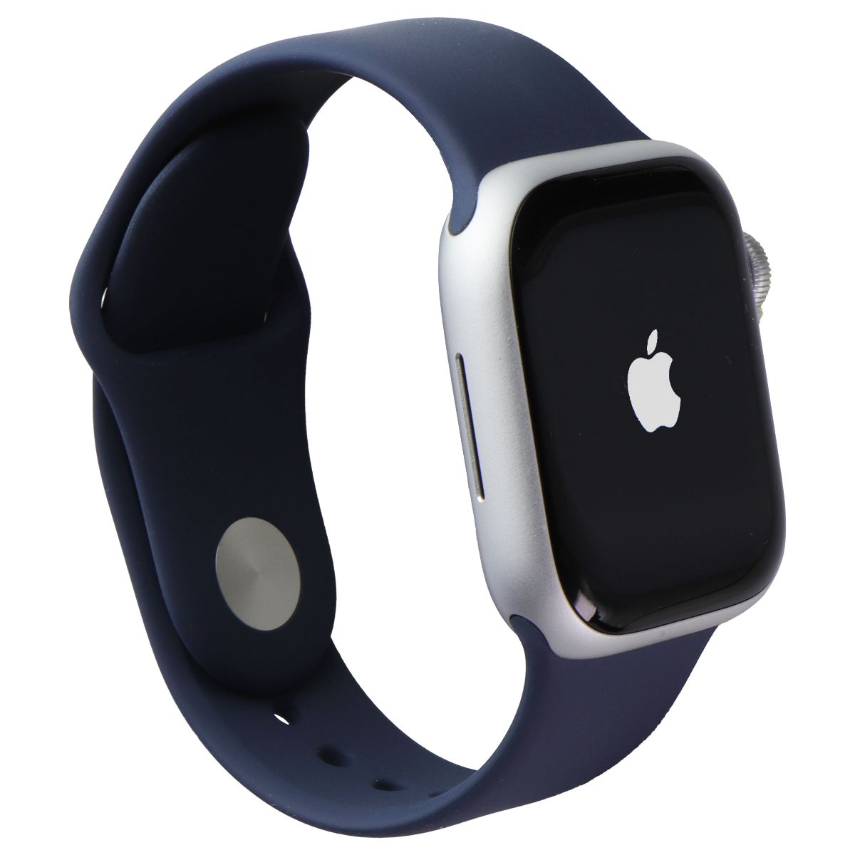 Apple Watch Series 9 (GPS Only) A2978 41mm Silver Aluminum / Blue Spor ...
