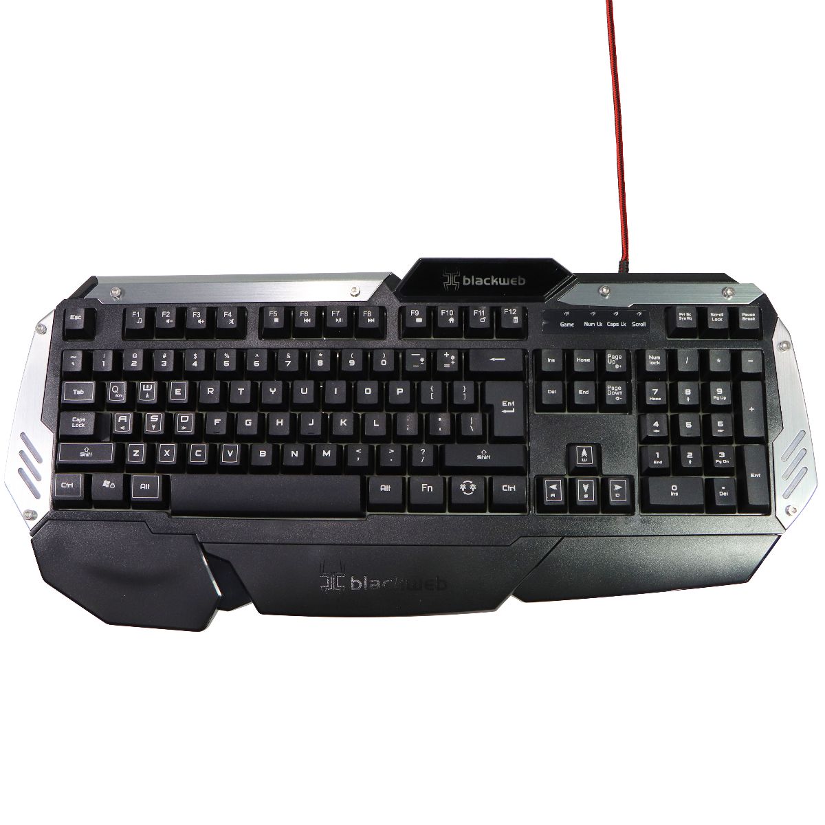 Blackweb Centaur Backlit RGB Mechanical Wired Gaming Keyboard - Black ...