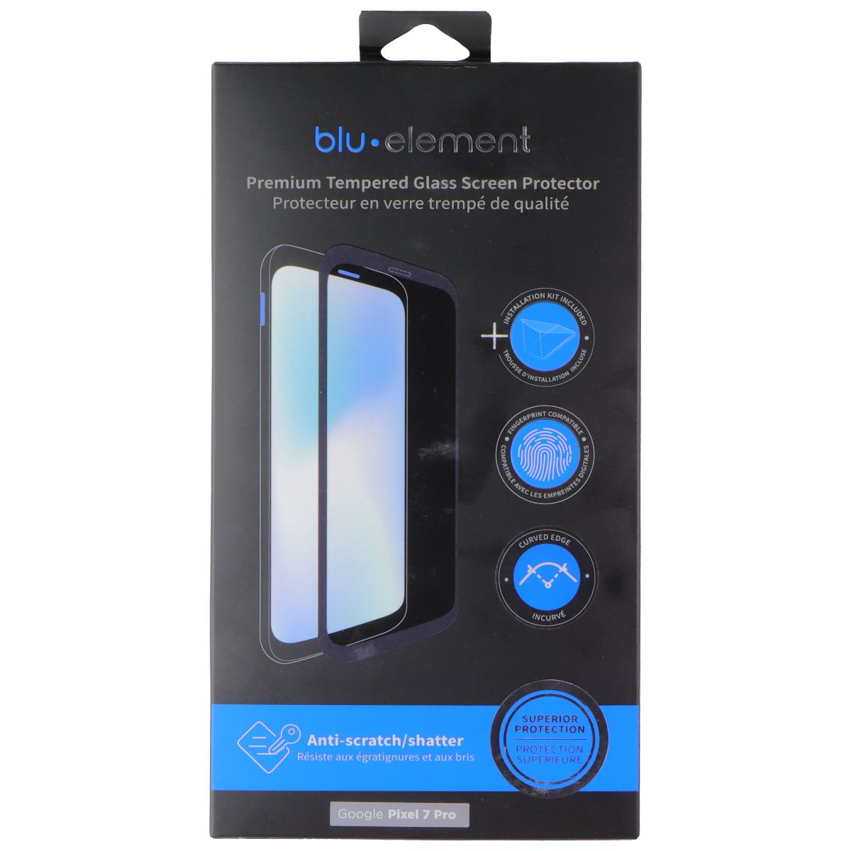 BLU Element Glass Anti-scratch Screen Protector for Google Pixel 7 Pro ...