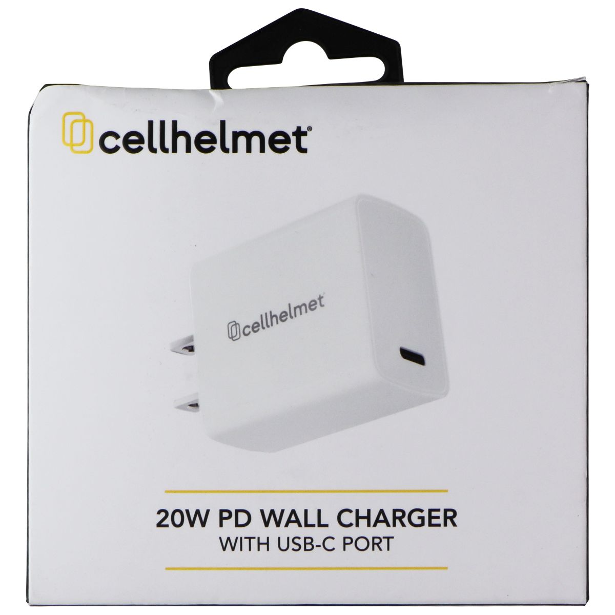 CellHelmet (20W) PD Wall Charger with USB-C Port - White – Simple Cell Bulk