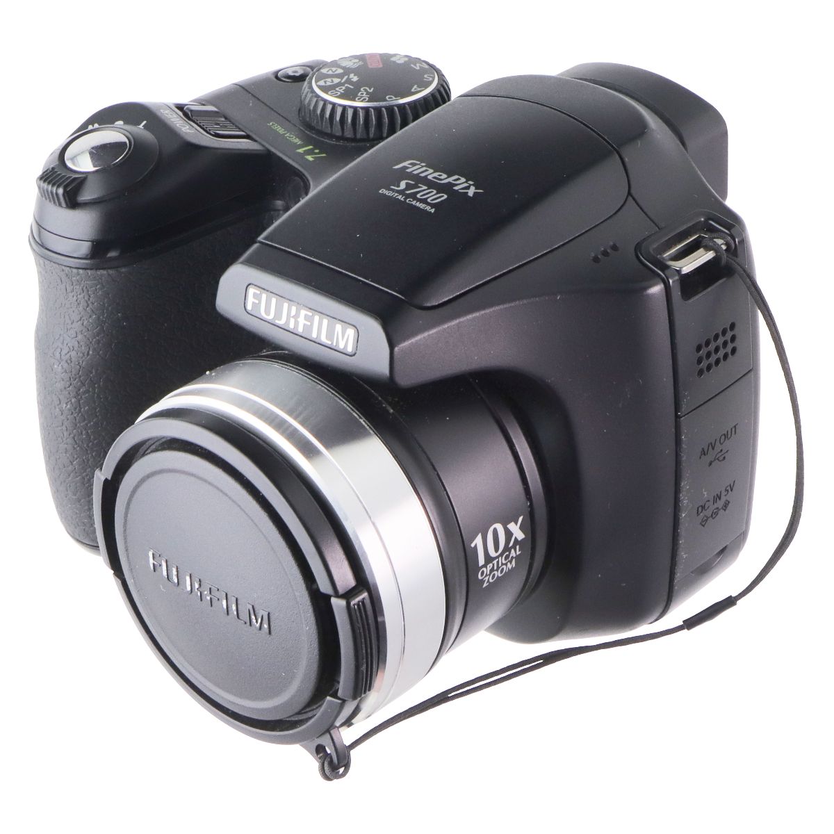 Fujifilm Finepix S700 7.1MP Digital Camera with 10x Optical Zoom - Bla ...