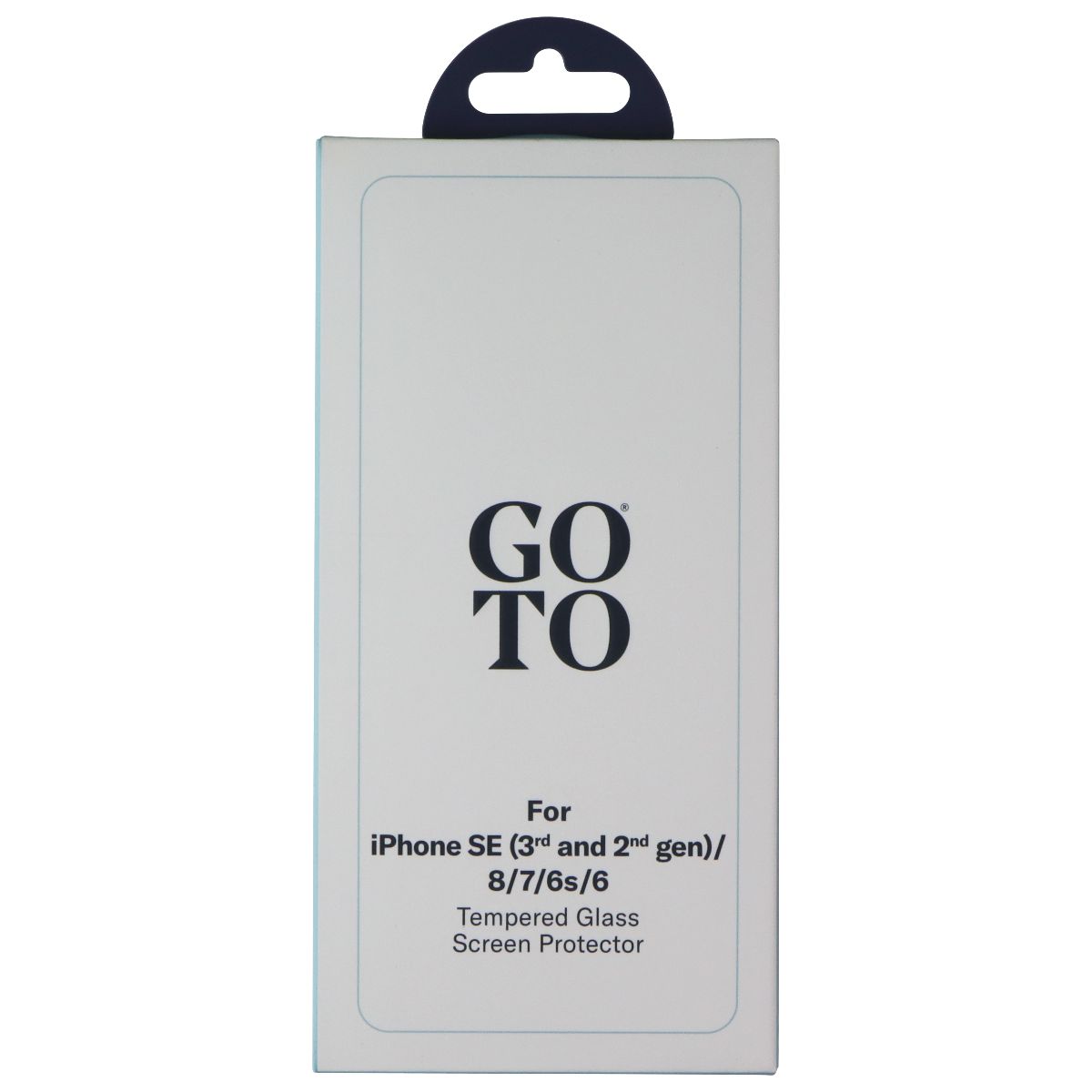 GoTo Tempered Glass Screen Protector for Apple iPhone SE 3rd/2nd Gen/8 ...