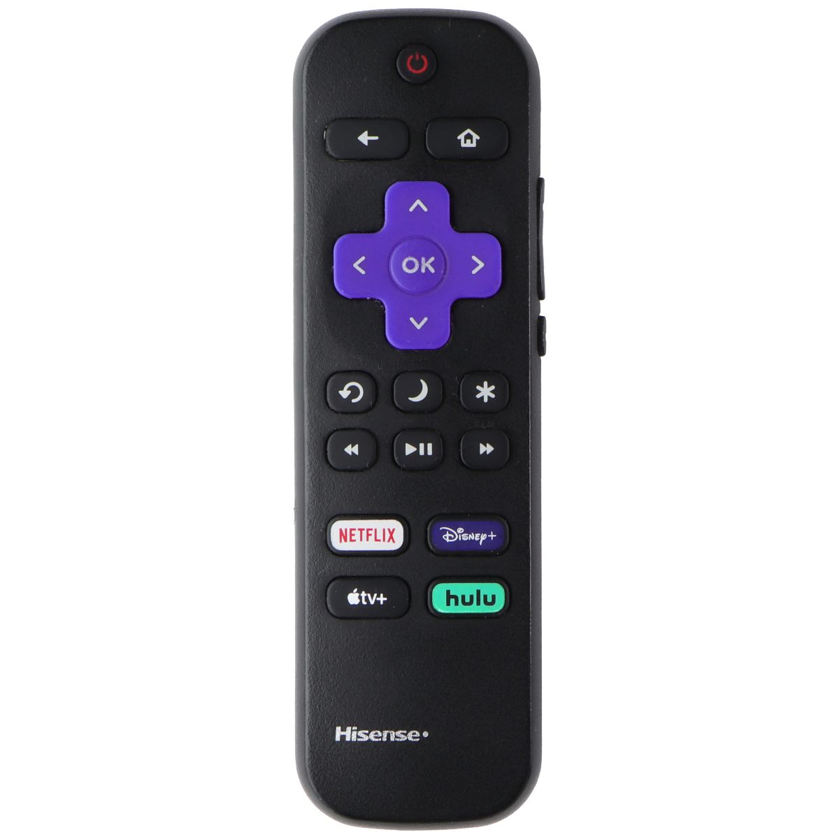 Hisense RC-ALIR Remote Control w/ Netflix/Disney+/Apple TV+/Hulu Keys ...