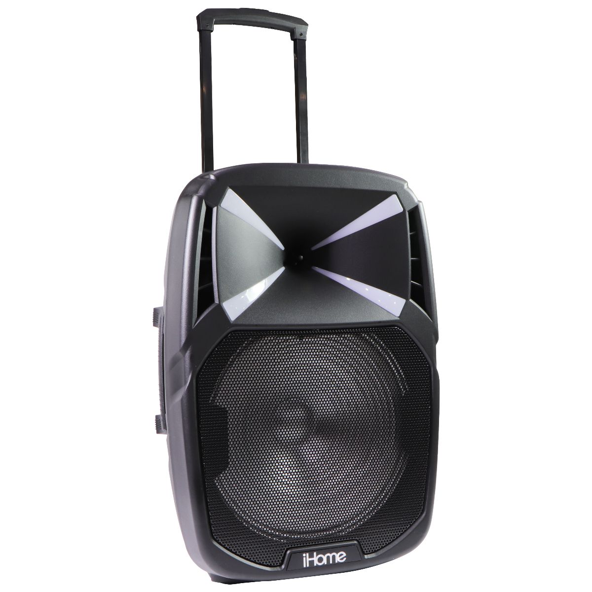 iHome 200W Portable Bluetooth Karaoke Party Speaker with Lights & 15-i ...