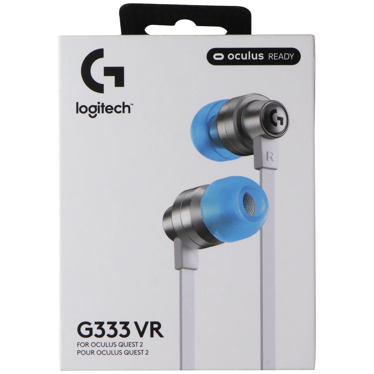 Logitech G333 VR Earphones for Oculus Quest 2 – Simple Cell Bulk