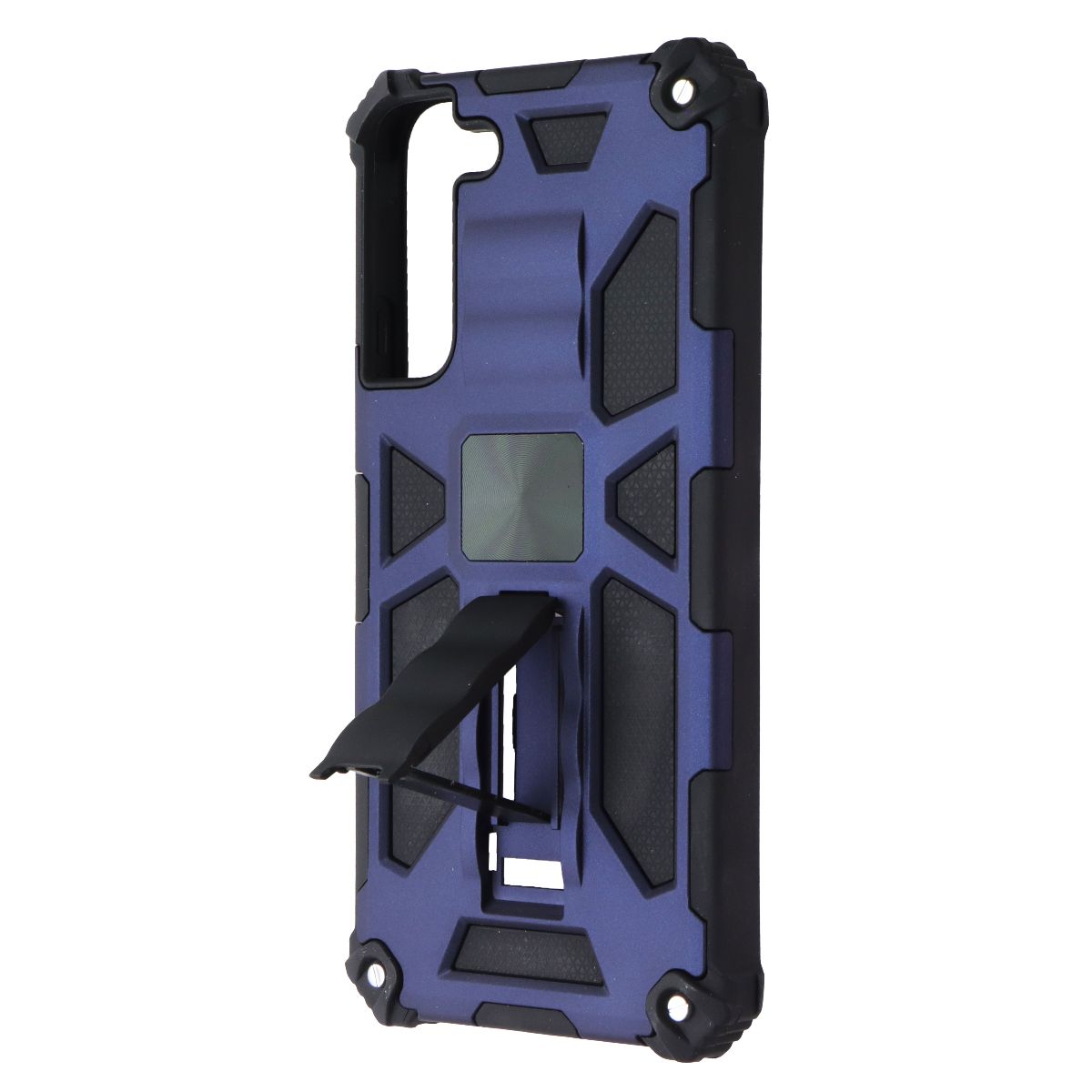 MyBat Sturdy Hybrid Kickstand Case for Samsung Galaxy S22+ (Plus) - Bl ...