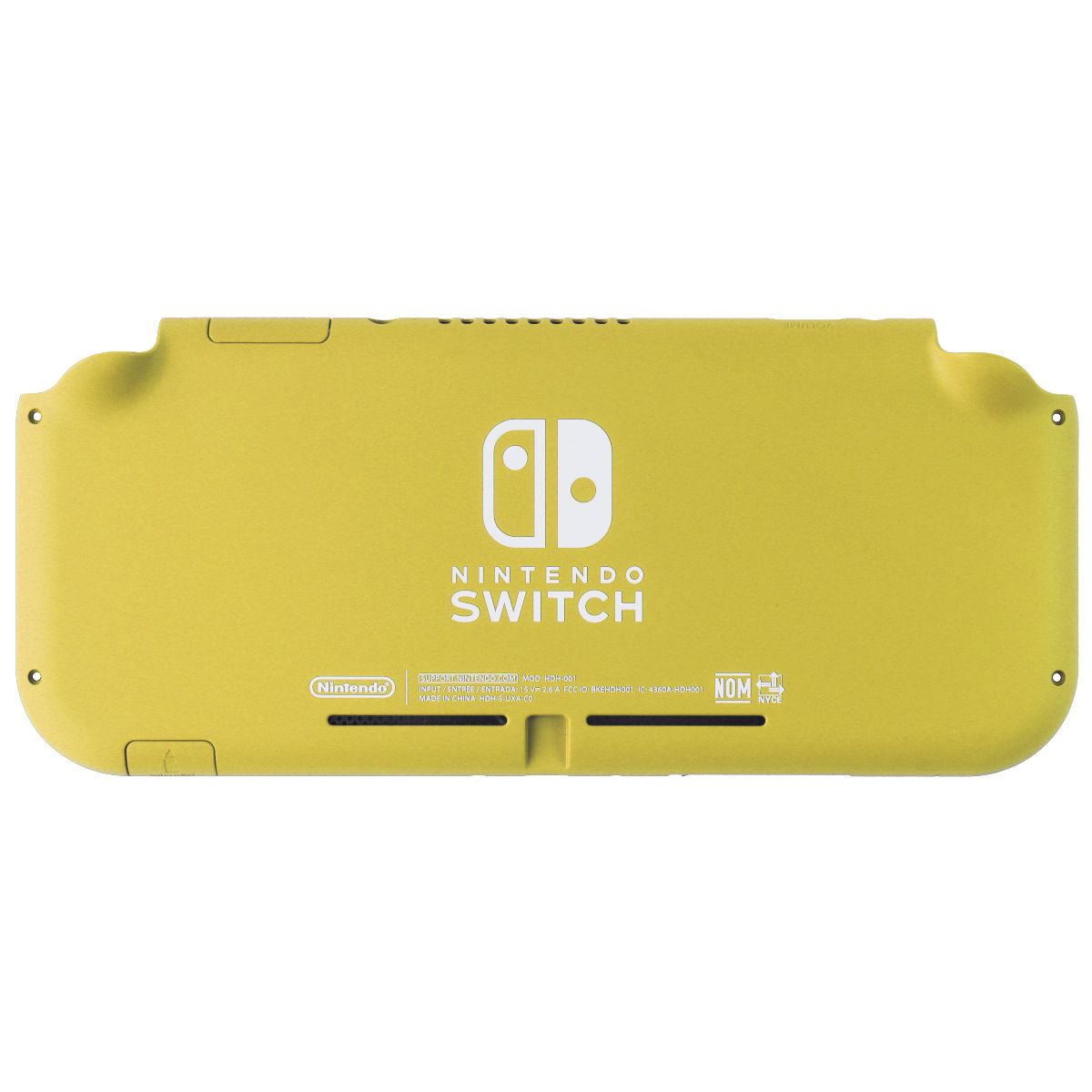 Replacement Back Plate (Yellow) for Nintendo Switch Lite (HDH-001 ...