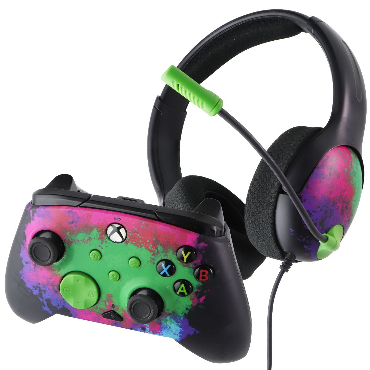 PDP Space Dust Bundle: Glow Wired Controller & AIRLITE Glow Wired Head ...