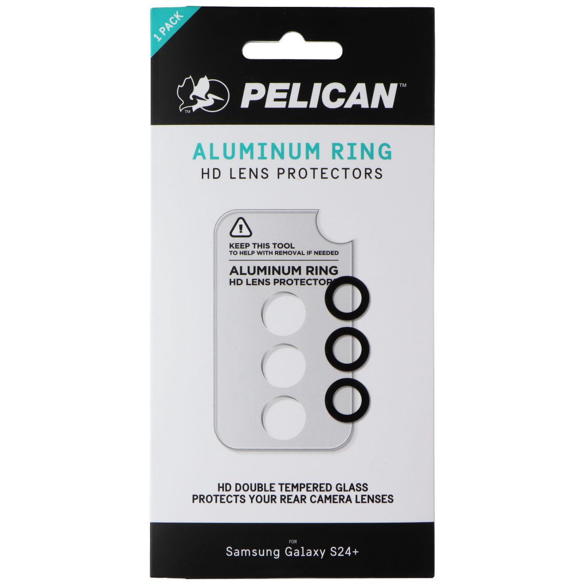 Pelican Aluminum Ring HD Lens Protectors for Samsung Galaxy S24 ...
