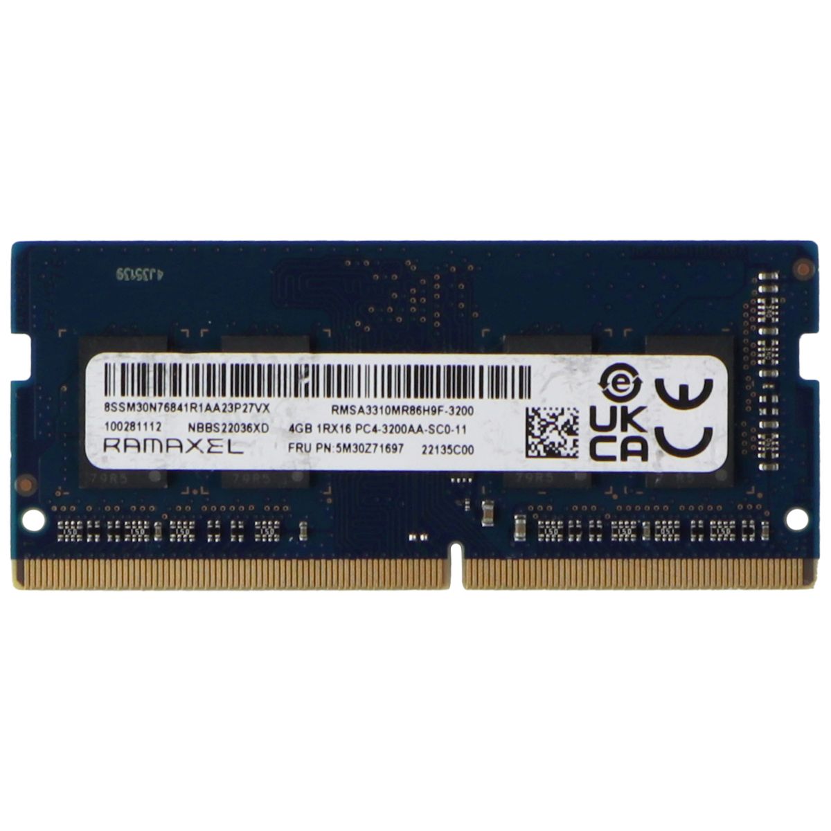 Ramaxel (4GB) DDR4 3200MHz RAM Memory (RMSA3310MR86H9F-3200) – Simple ...