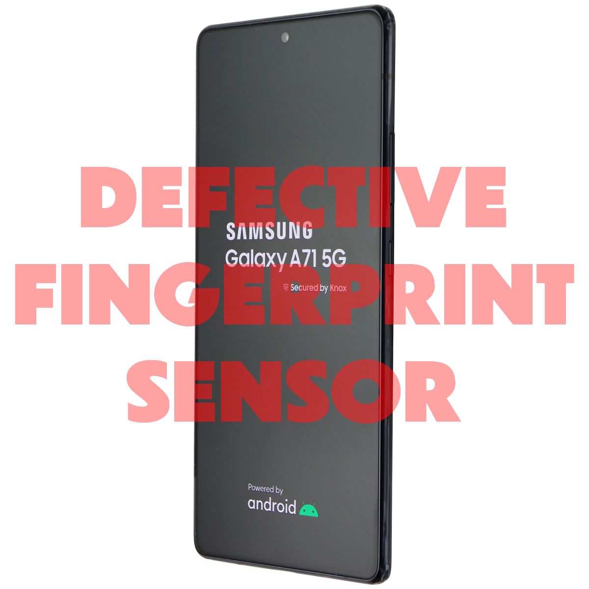 Samsung Galaxy A71 5G (SM-A716U) Unlocked 128GB/Black - Bad Fingerprin ...