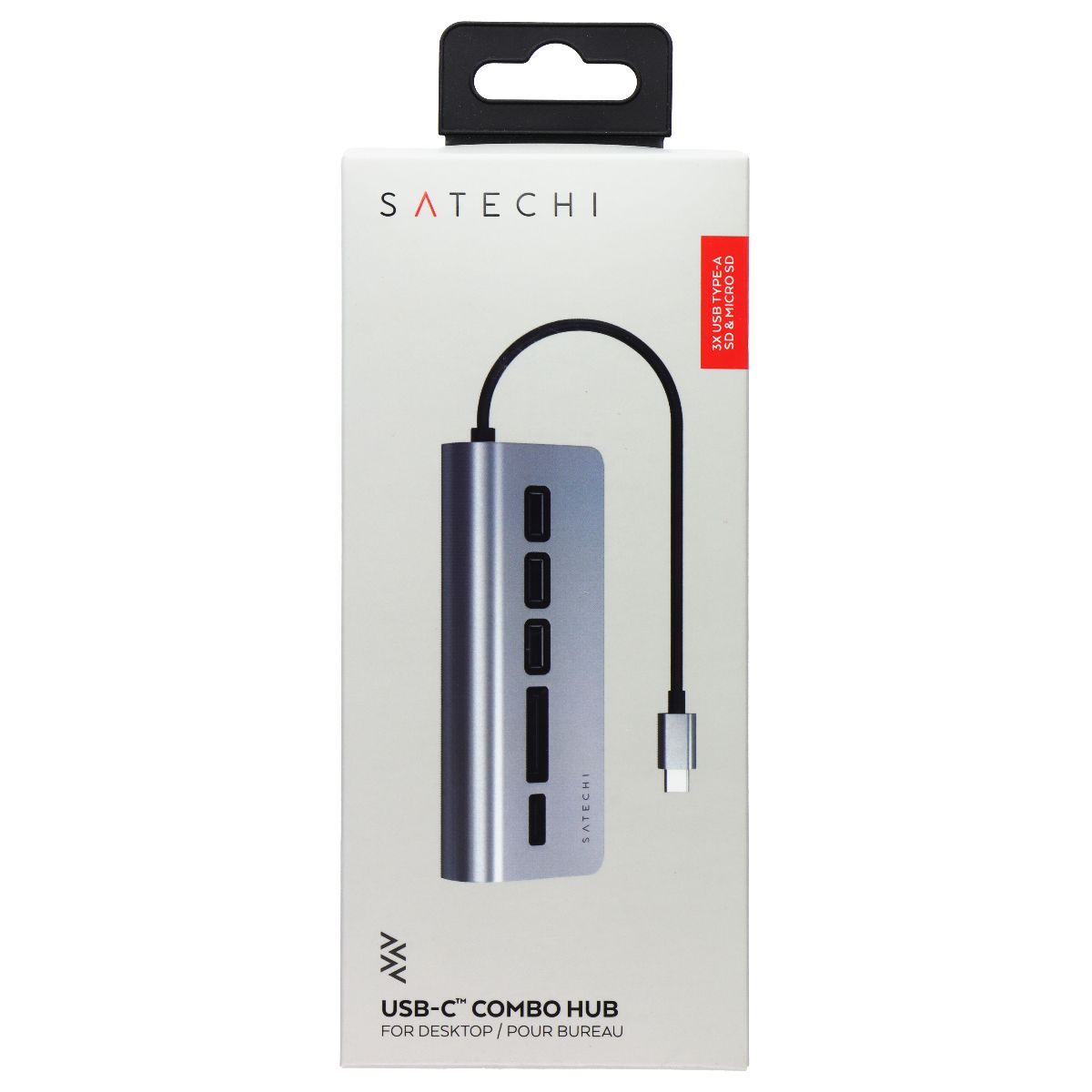 Satechi USB-C Combo Hub for Desktop - Space Gray – Simple Cell Bulk