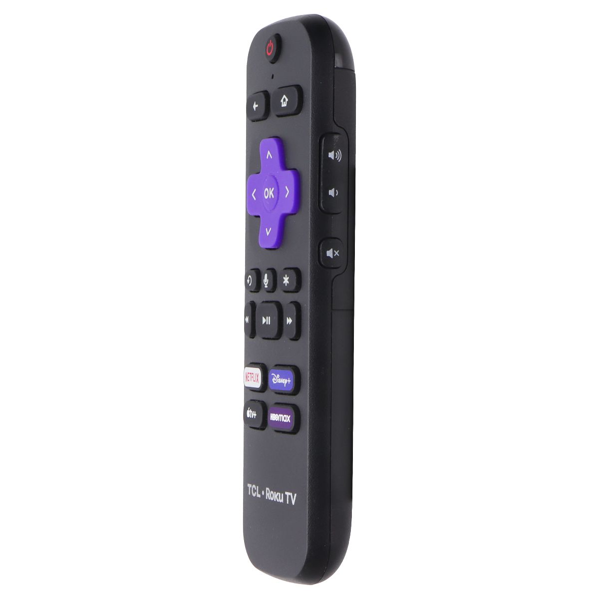 TCL Roku TV Remote w/ Voice Search w/ Netflix/Disney+/AppleTV+/HBOMax ...