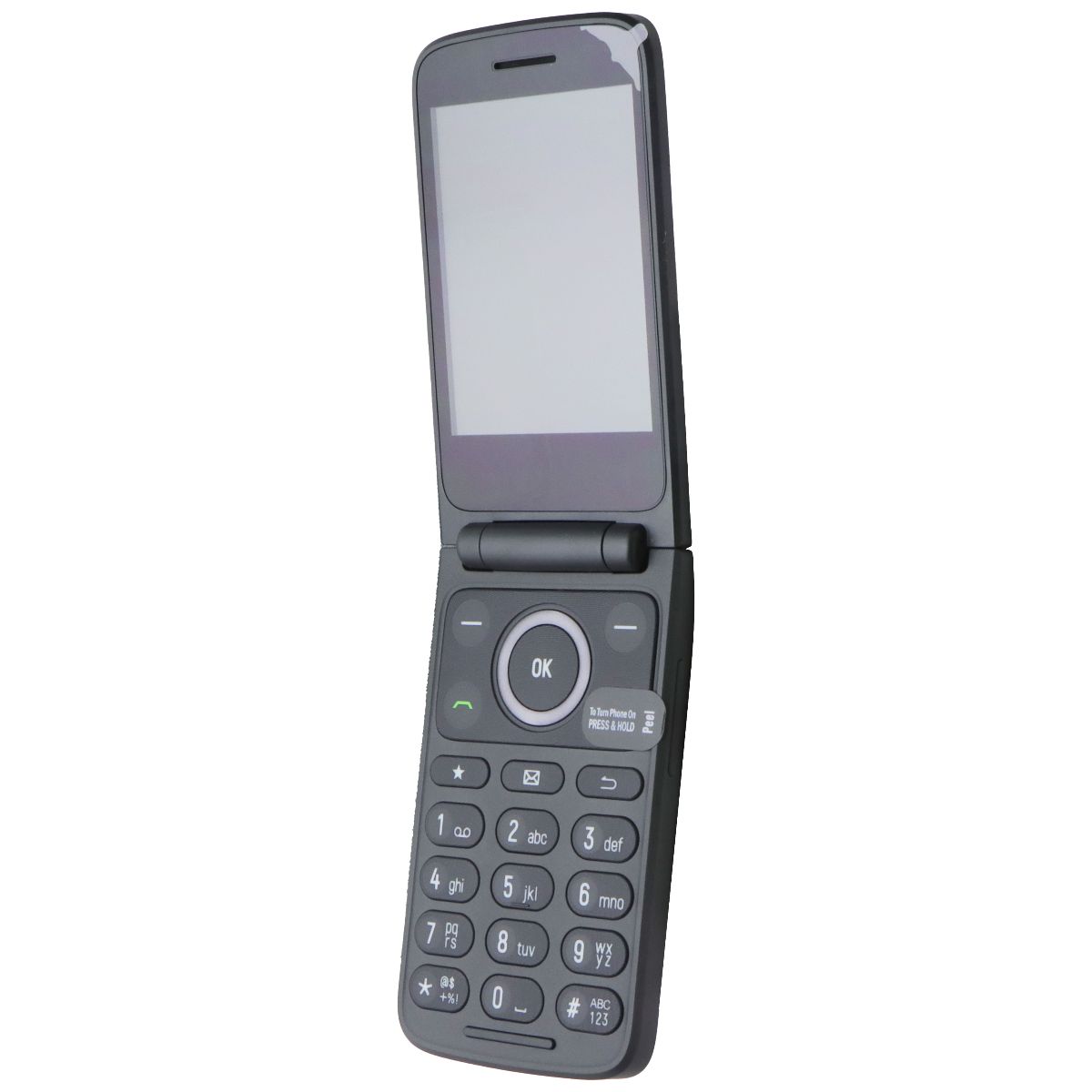 TCL Flip3 Flip Phone (TCL-435S) Verizon Locked - 16GB / Stone Gray ...