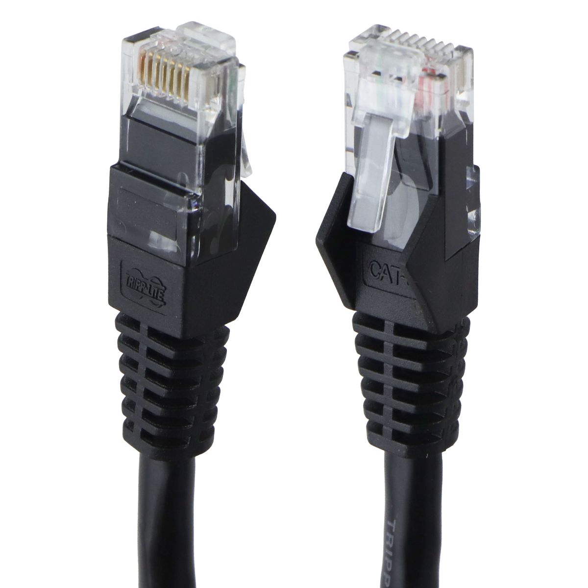 Tripp Lite Cat6 Gigabit Snagless Molded Patch Cable (RJ45 M/M) - Black ...
