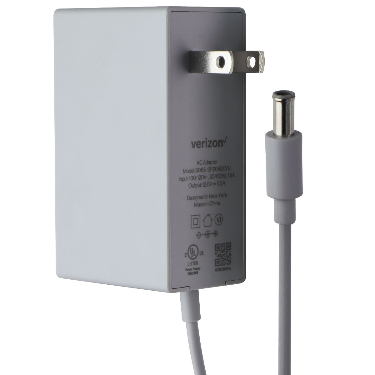 Verizon 12V/5A AC Adapter (S065-1B120500VU) - Gray – Simple Cell Bulk