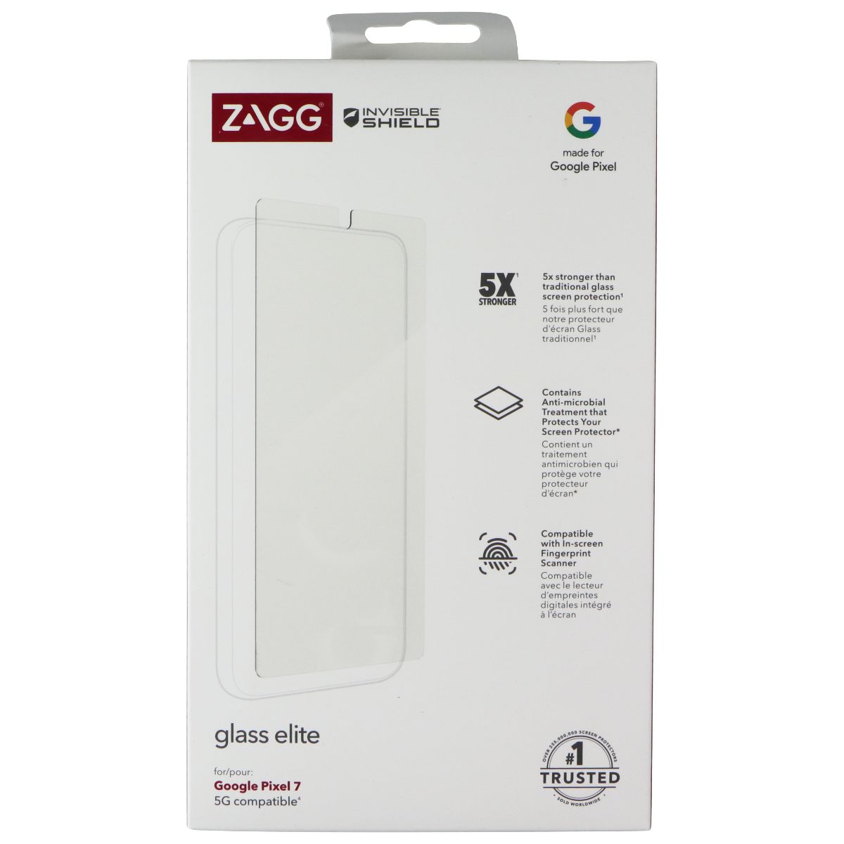 ZAGG Invisible Shield Glass Elite Screen Protector for Google Pixel 7 ...