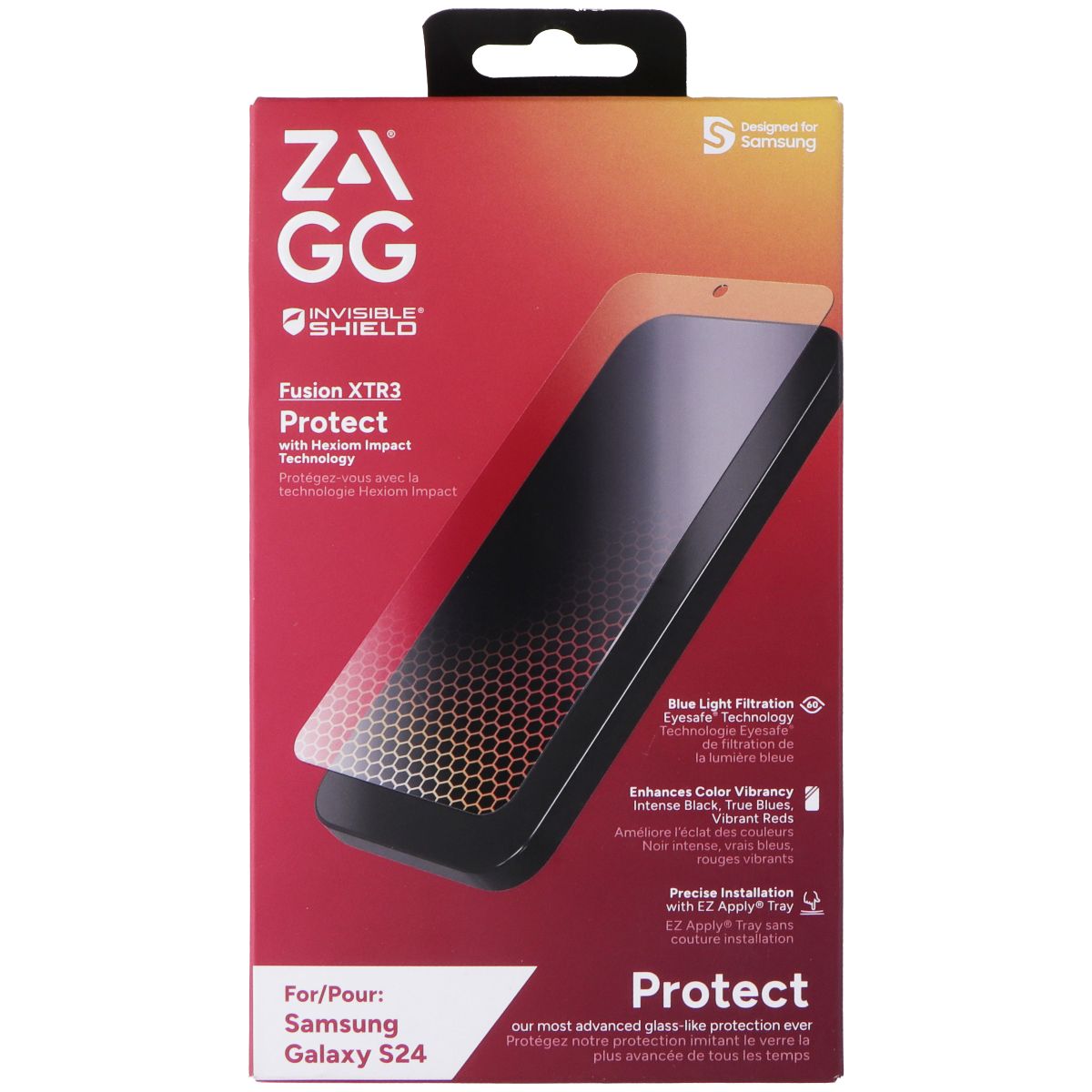 ZAGG Invisible Shield Fusion XTR3 Screen Protector For Samsung Galaxy ...