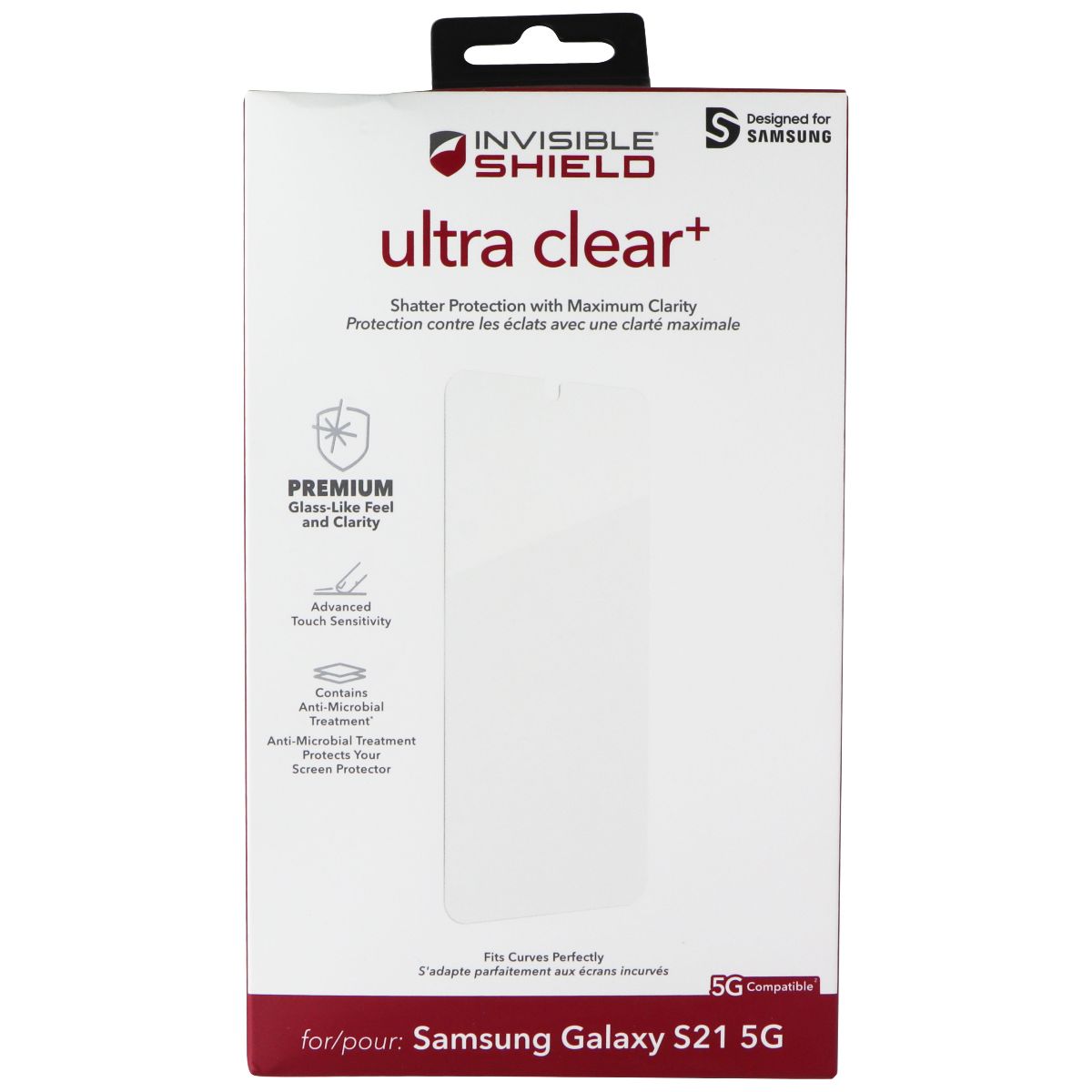 ZAGG InvisibleShield (Ultra Clear+) Screen Protector for Samsung Galax ...
