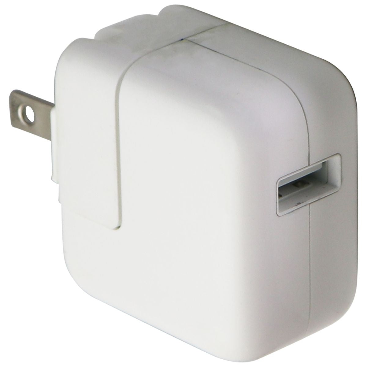 Apple (12-Watt) 5.2V/2.4A Single USB Wall Charger Power Adapter - Whit ...