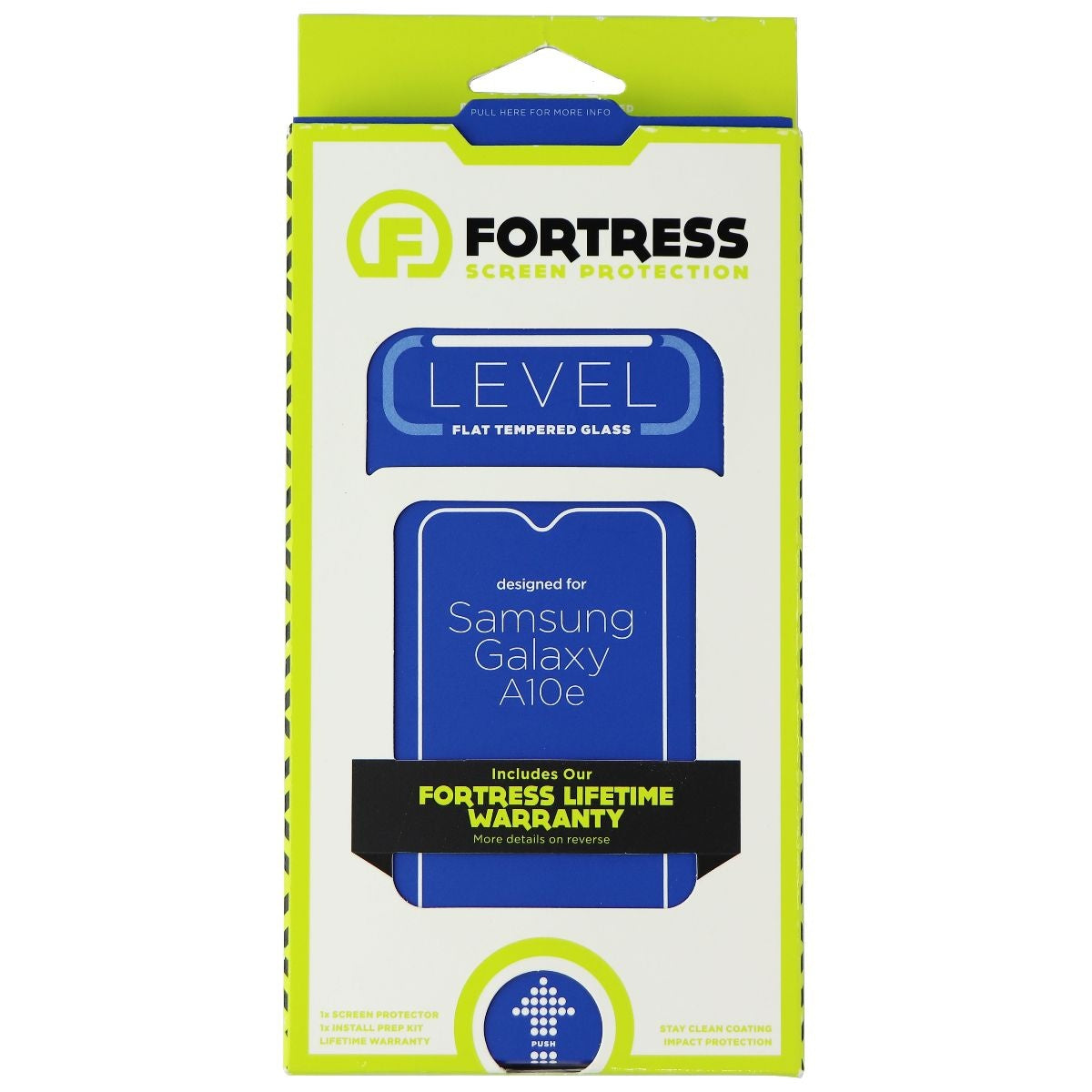 Fortress Level Flat Tempered Glass Screen Protector for Samsung Galaxy ...