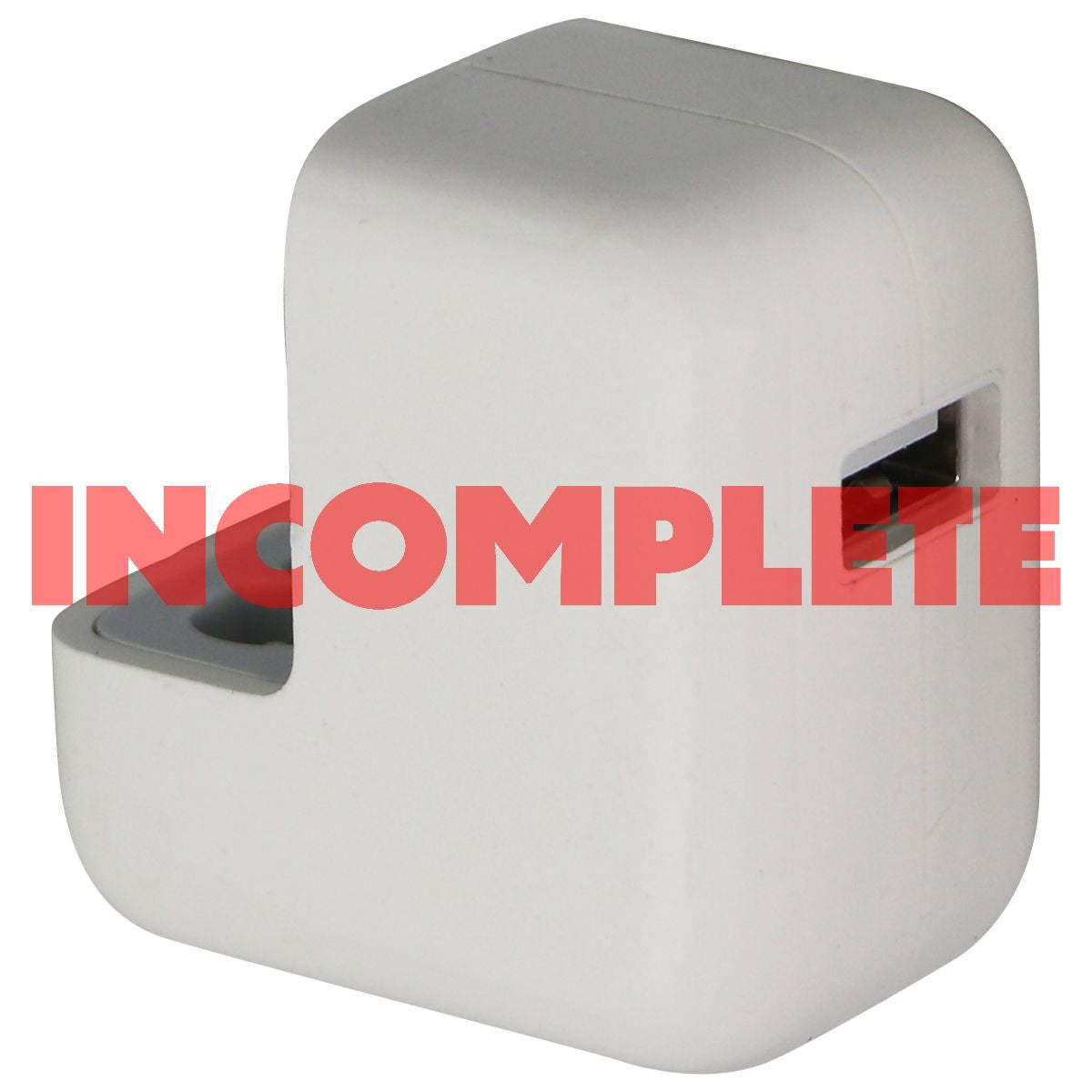 Apple 12-Watt USB Power Adapter - White (A1401) / NO Wall Plug – Simple ...