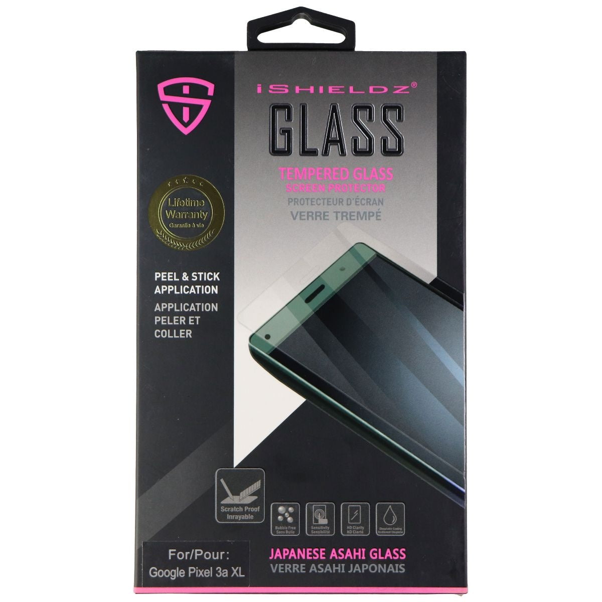 iShieldz Asahi Tempered Glass Screen Protector for Google Pixel 3a XL ...