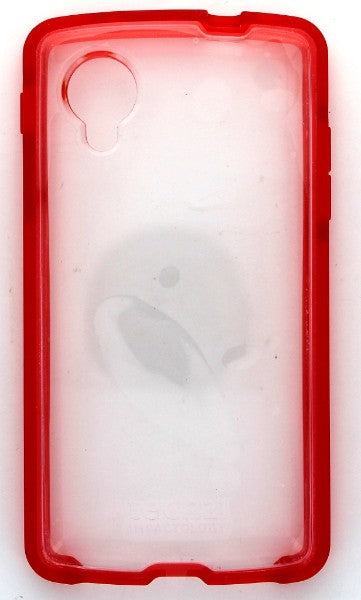 Tech21 Impact Frame Case for Nexus 5 - Red/Clear – Simple Cell Bulk