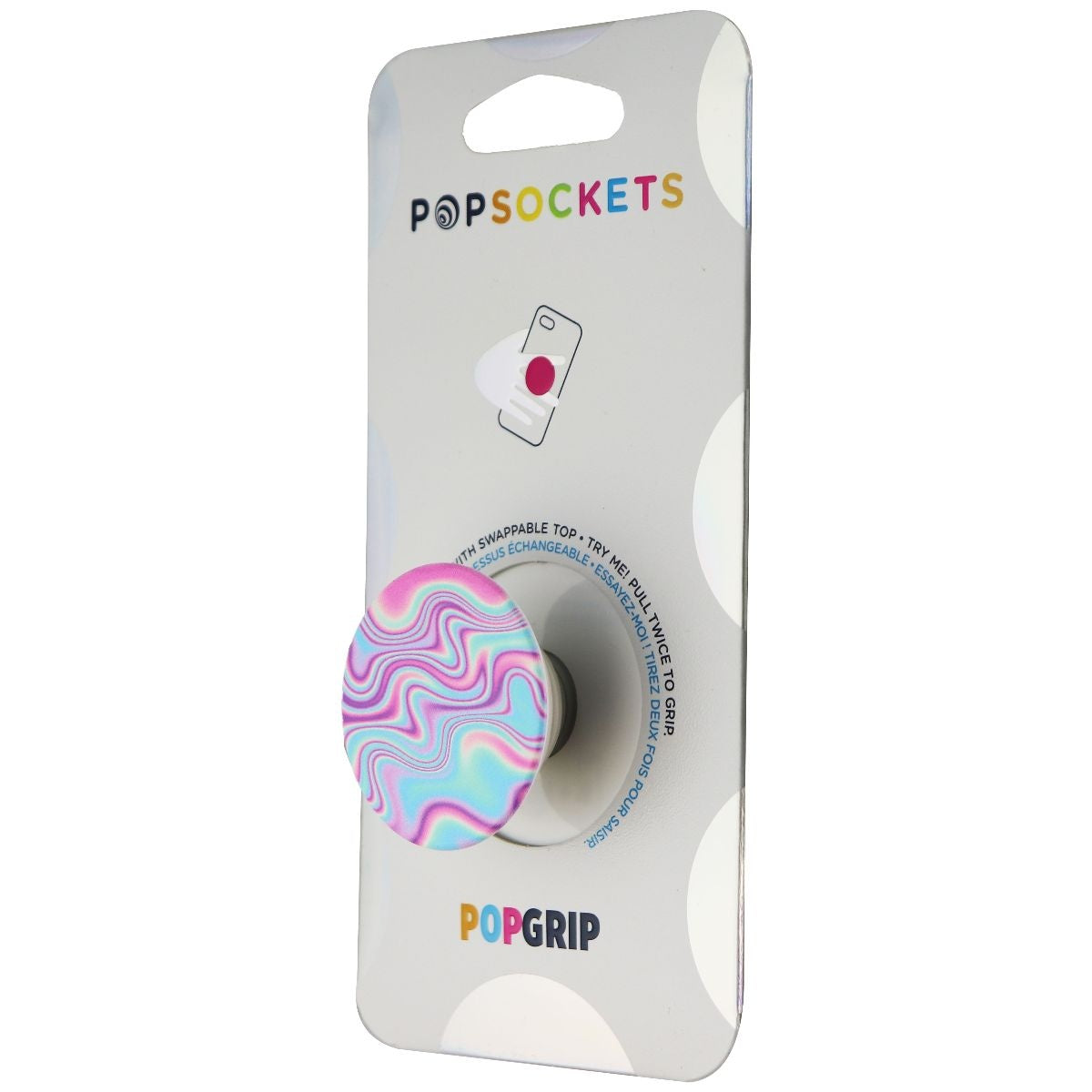 PopSockets PopGrip Expanding Stand and Grip with Swappable Top - Holog ...