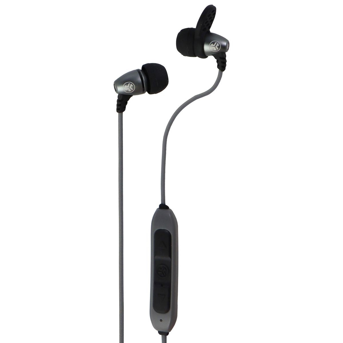 JLab Metal Bluetooth Wireless Bluetooth 5.0 Rugged Earbuds - Gunmetal ...