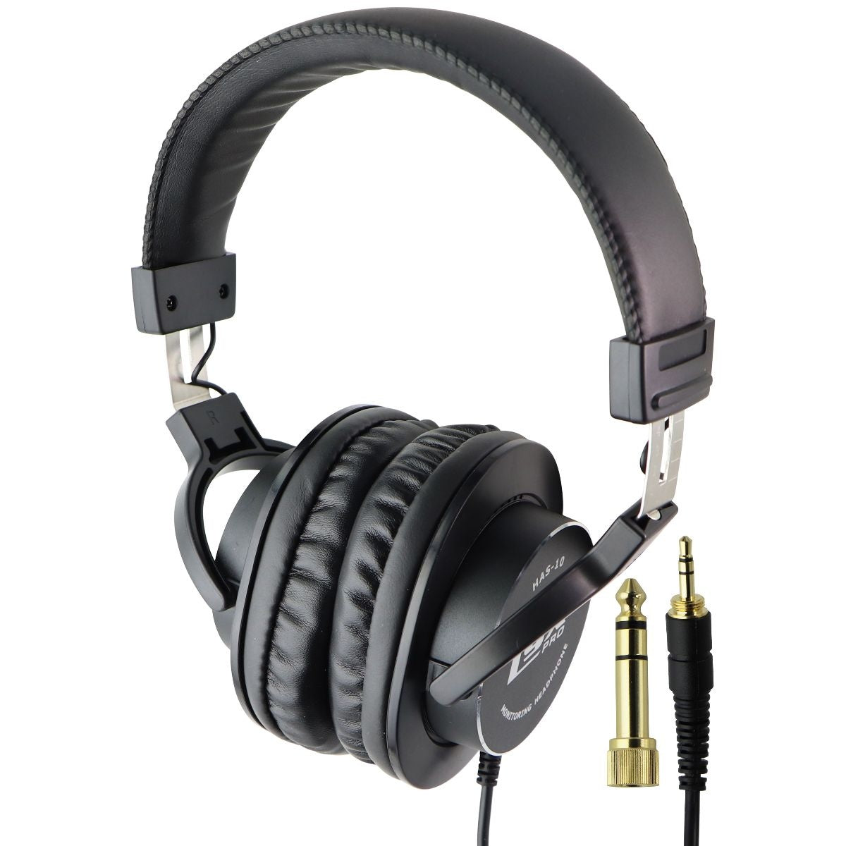 LyxPro HAS-10 Closed Back Over Ear Professional Studio Headphones - Bl ...