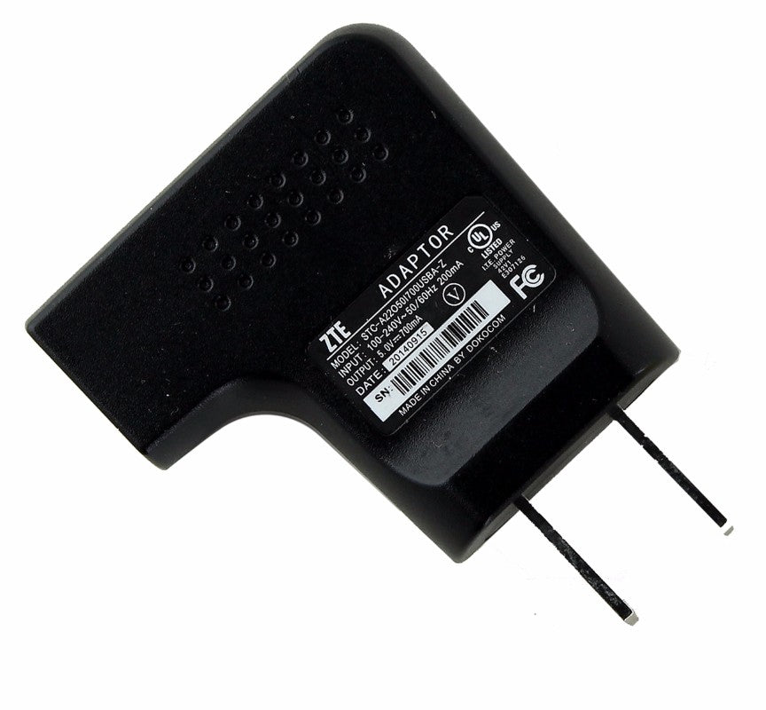 ZTE (STC-A22O50I700USBA-Z) Travel Charger Adapter for USB Devices - Bl ...