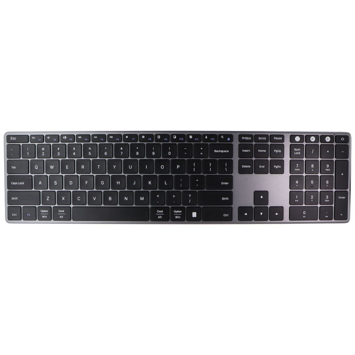 Jelly Comb Windows/Mac Wireless Keyboard - Dark Gray (Bluetooth Only ...