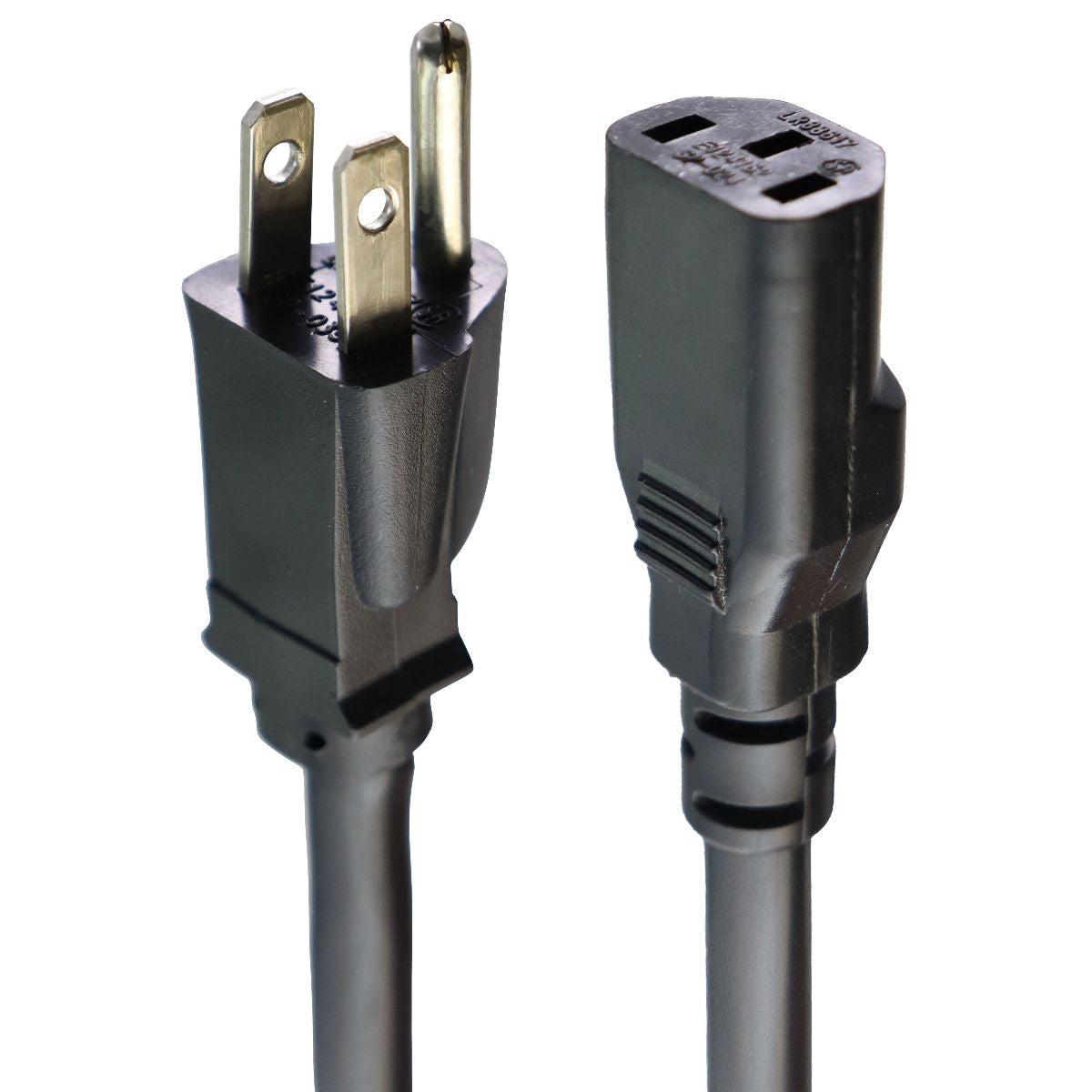 (8.5-Foot) Power Supply Cord (E124162 / SP-024/35) 14AWG/3C - Black LR ...