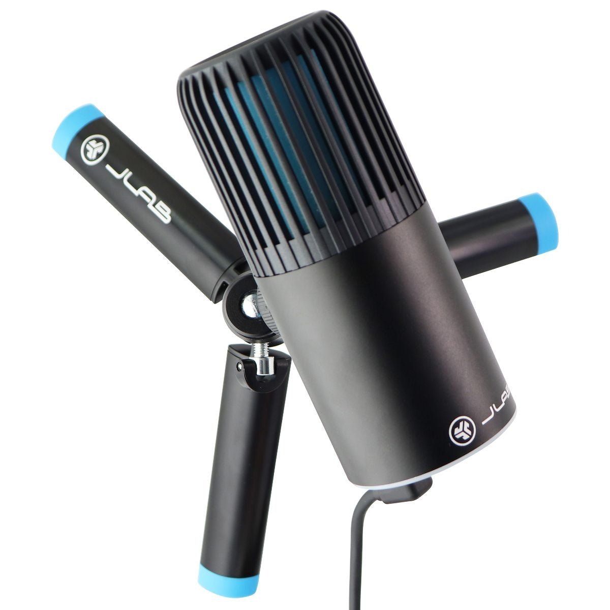 JLab Talk Go USB-C Microphone with Cardioid and Omni - Black/Blue ...