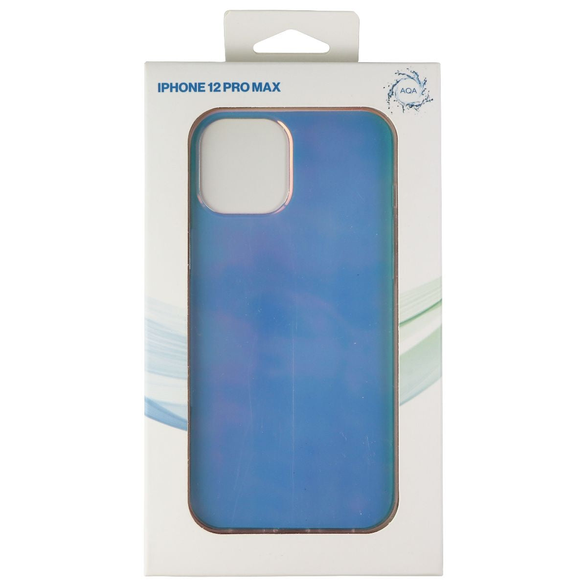 AQA Hard Protective Case for Apple iPhone 12 Pro Max - Iridescent Glos ...