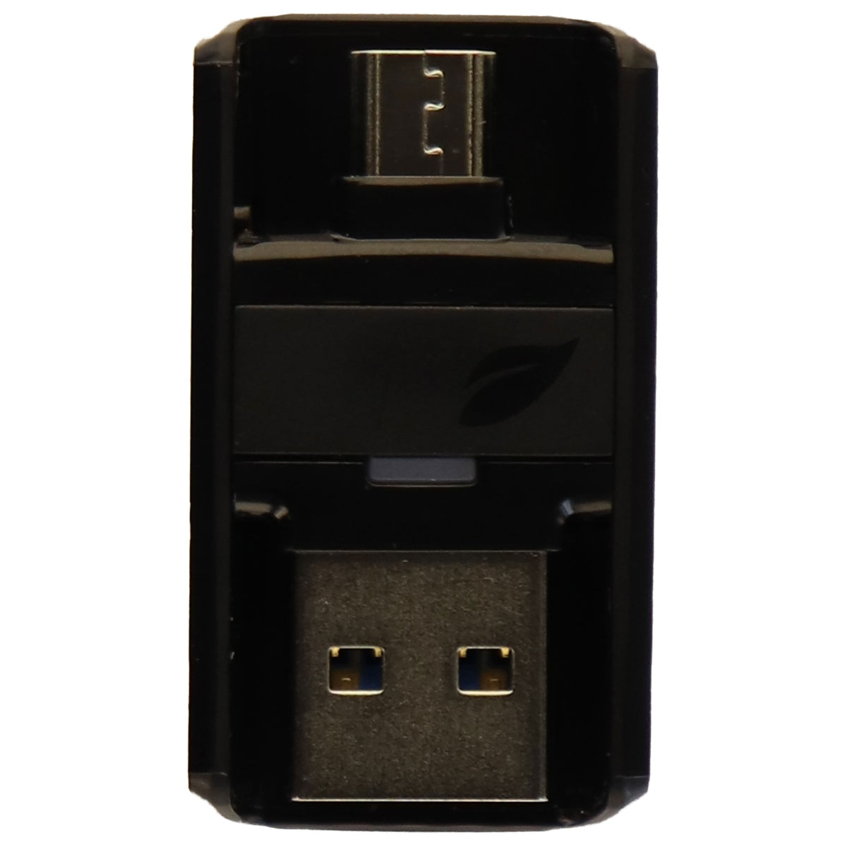 LEEF Bridge 3.0 USB Storage Flash Drive with Micro-USB Plug - Black (1 ...