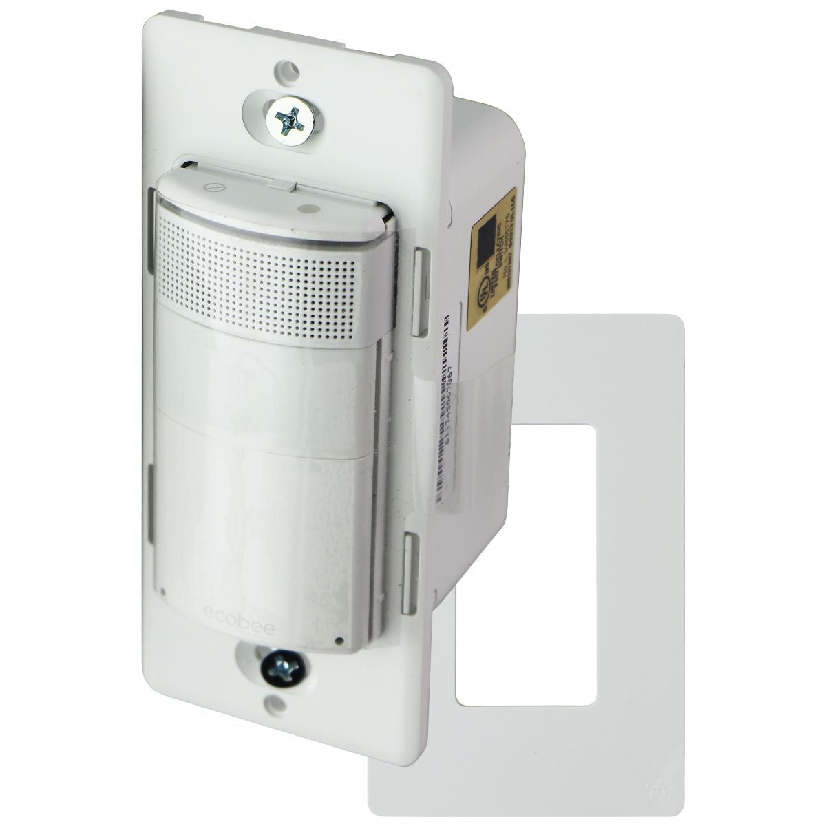 Ecobee (Switch+) Smart Light Switch with Amazon Alexa Built-in - White ...