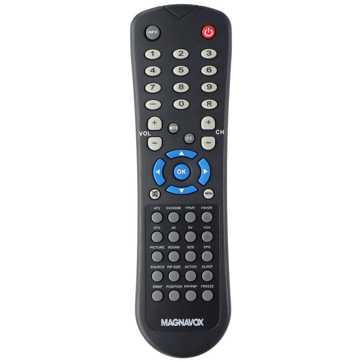 Magnavox OEM Remote Control (HOF05E060D9) for Select Magnavox Systems ...