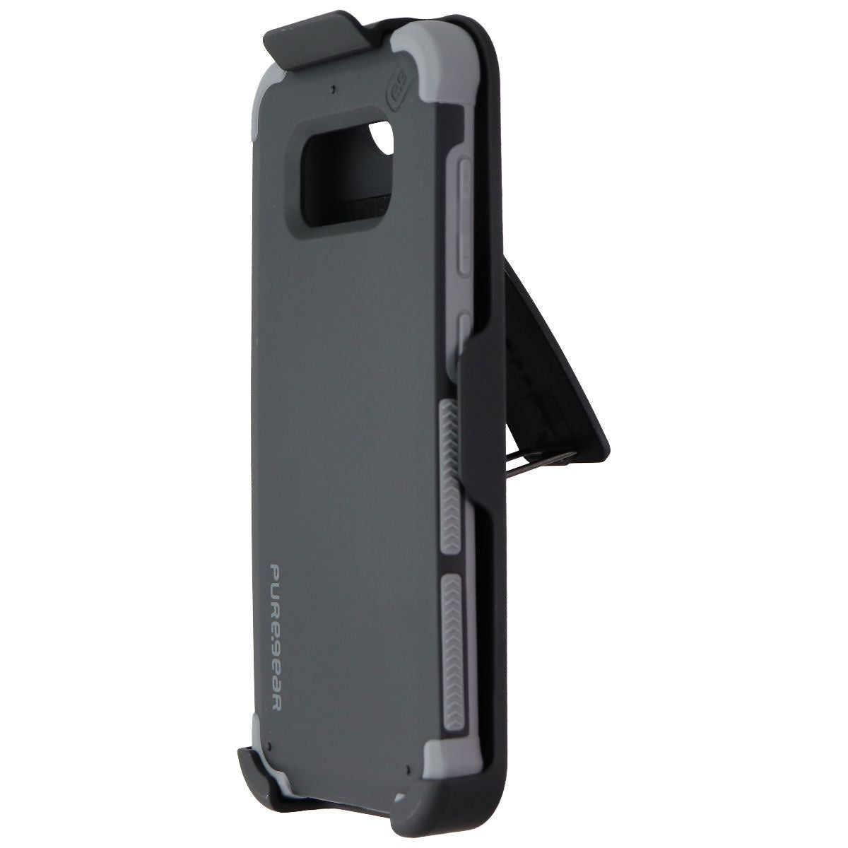 PureGear DualTek Hip Case + Kickstand for Samsung Galaxy S8 - Black/Gr ...
