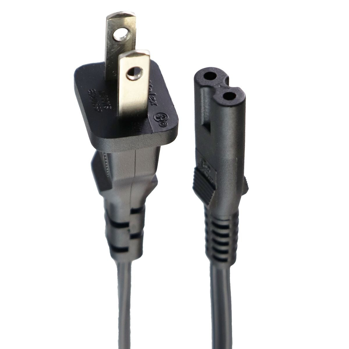 TA HSING Power Supply Cable - 2 Round Prong - (E84516) - Black – Simple ...
