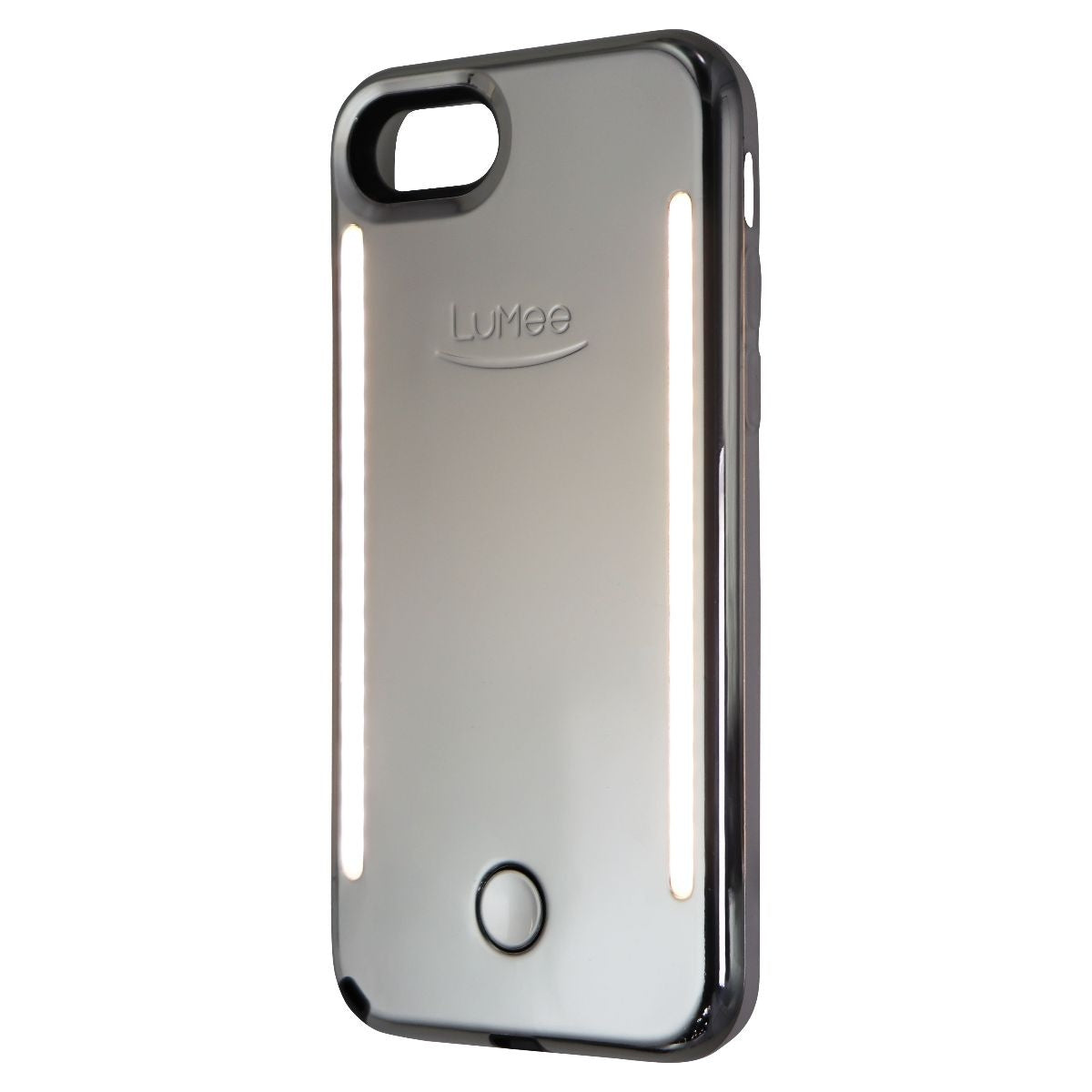 LuMee Instafame LED Case for iPhone (SE) 2nd Gen & iPhone 8/7/6s - Sil ...