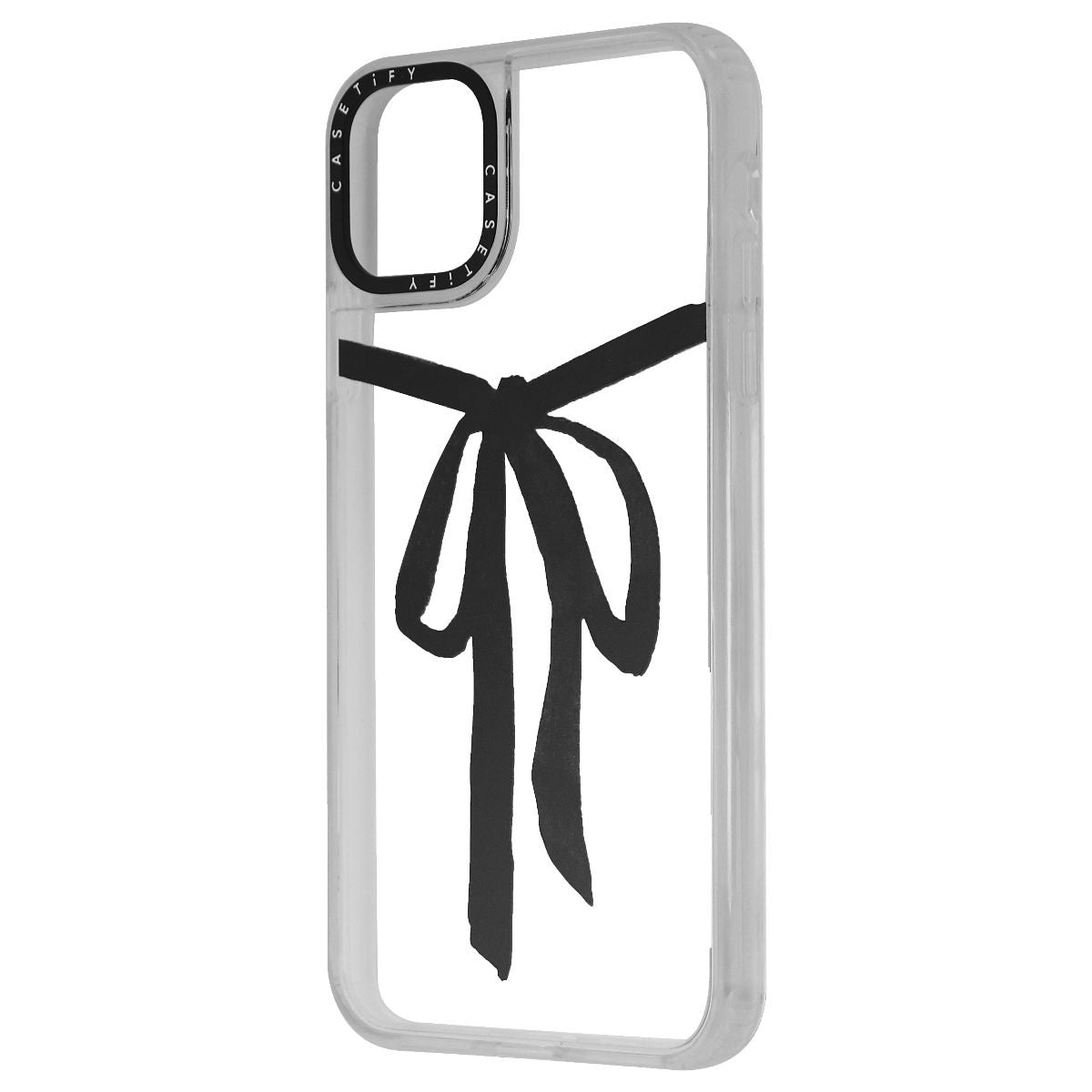 Casetify Classic Grip Case for Apple iPhone 11 - Take A Bow (Clear/Bla ...