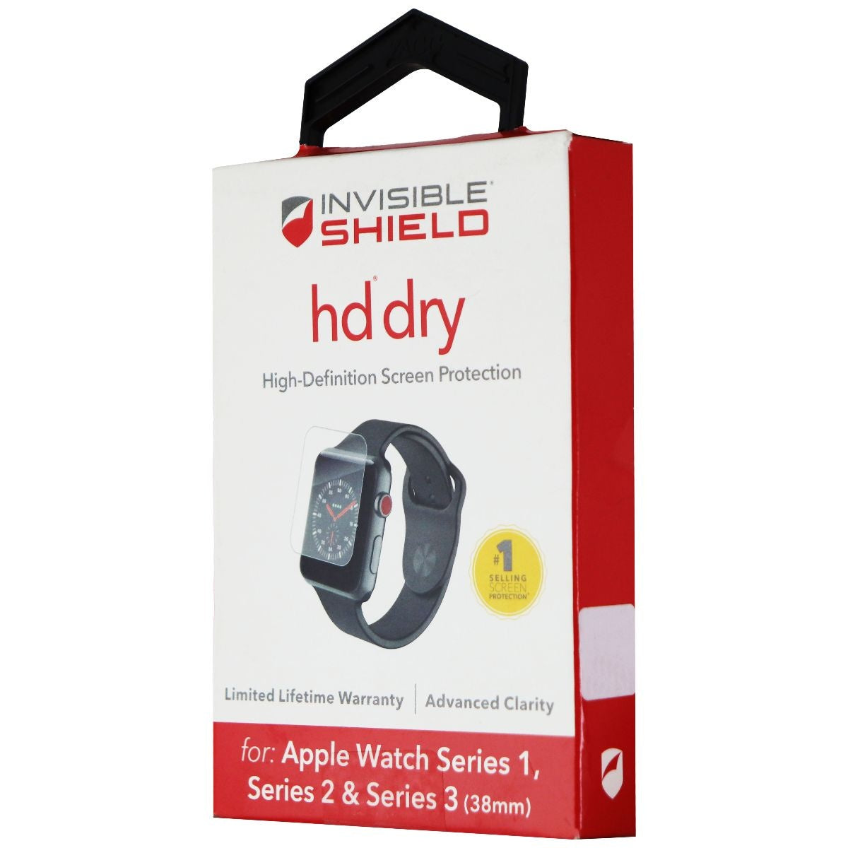 ZAGG HD Dry Screen Protector for Apple Watch Series 3/2/1 (38mm ...