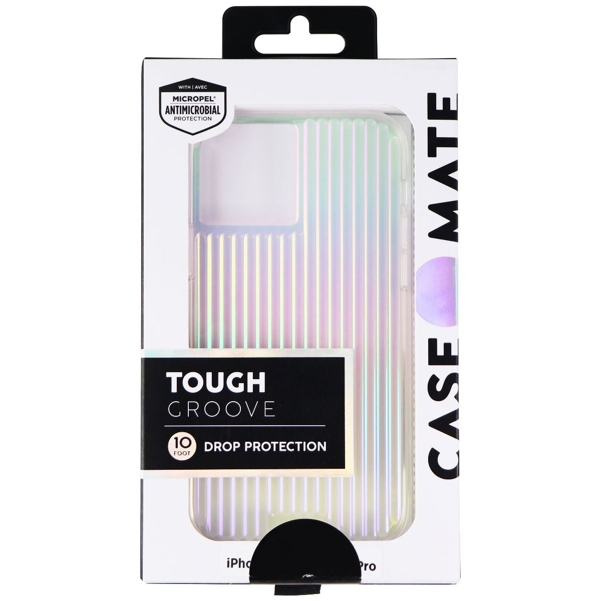 Case-Mate Tough Groove Case for Apple iPhone 12 / iPhone 12 Pro - Irid ...